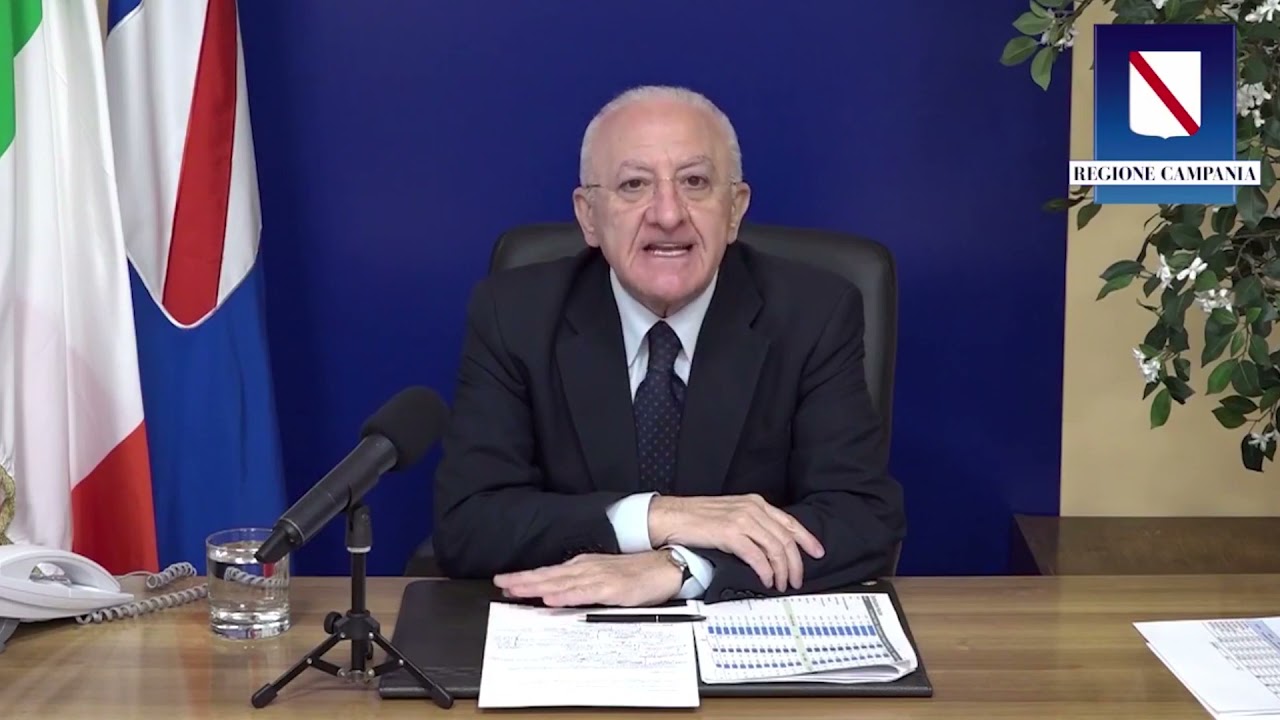 LA LINEA DI DE LUCA: "VACCINI PER IL SETTORE TURISTICO E PER LE ISOLE ...