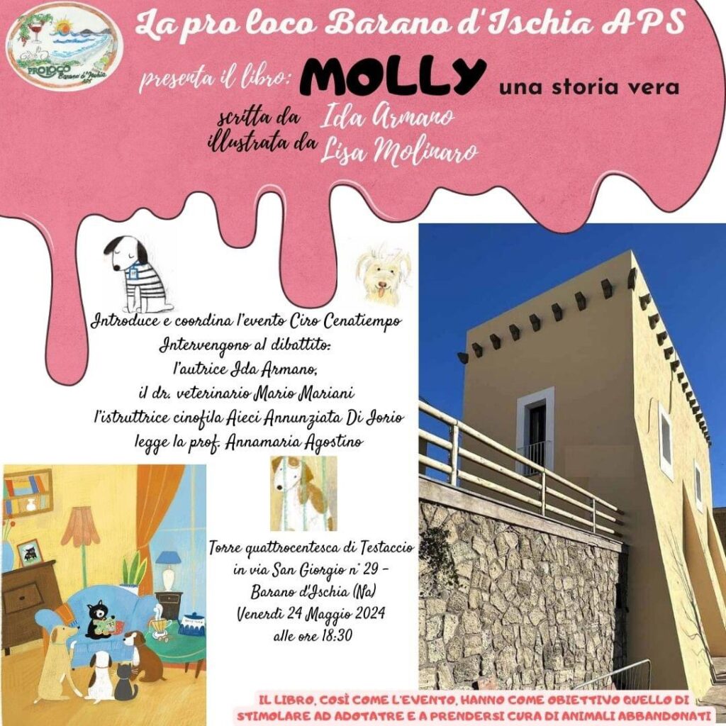 LA PRO LOCO BARANO PRESENTA “LA STORIA DI MOLLY” ALLA TORRE SARACENA